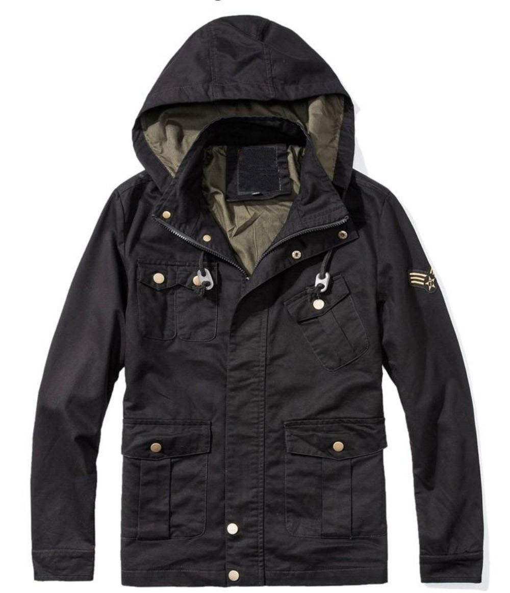 Air Force Patch Design Coat - Jakker & Frakker Herre