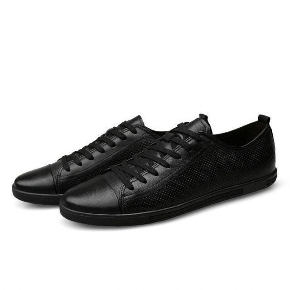 Komfortable Sko Som Puster I Ekte Skinn - Fritidssko & Vanlige sko Herre